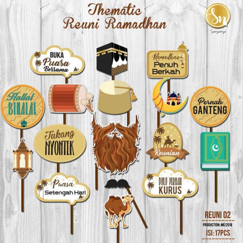 Jual RAMADHAN REUNI02 | PROPERTI FOTO PROPS PHOTO TOPENG CUSTOM ...