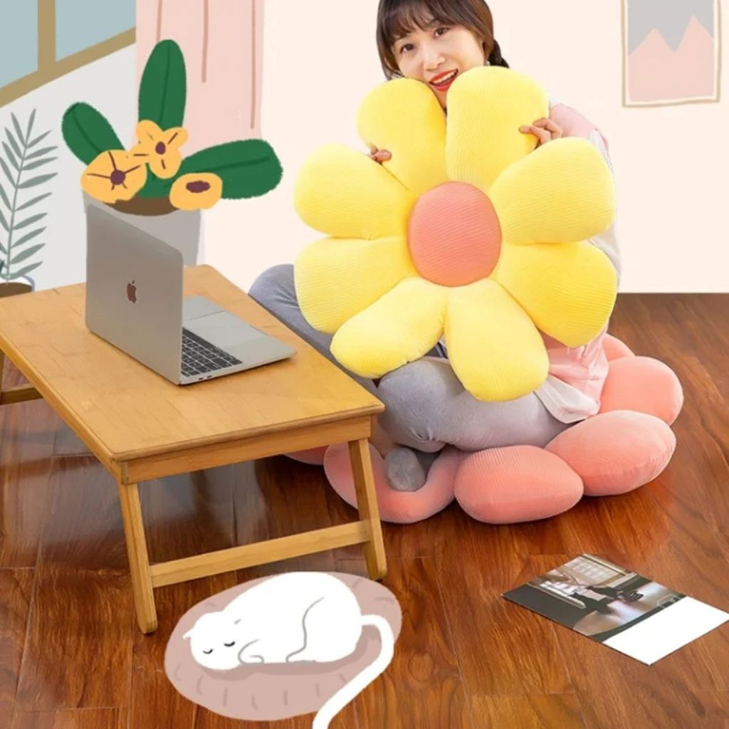 Jual Bantal Bunga Boneka / Bantal Sofa / Bantal Duduk / Bantal alas ...