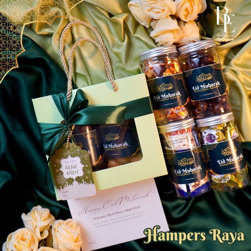 Jual Hampers Lebaran Idul Fitri Parcel Kue Kering Makanan Snack Hadiah ...