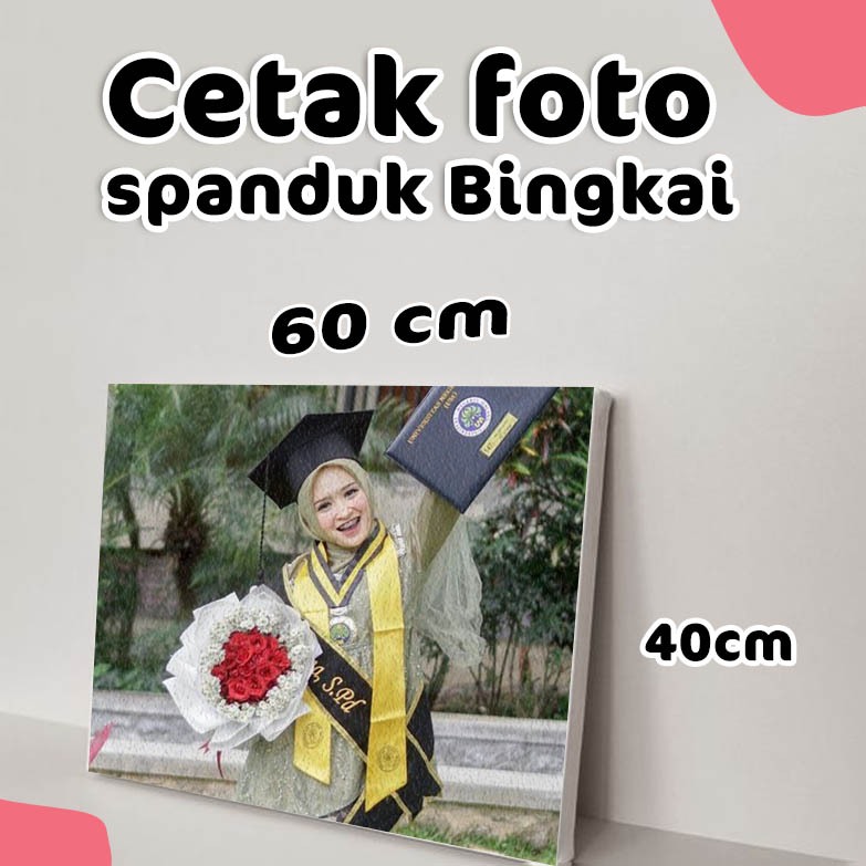 Jual Cetak foto bingkai besar bahan spanduk flexy proses cepat satu ...