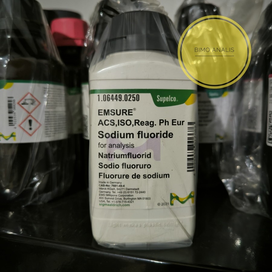 Jual SODIUM FLOURIDE 10gram MERCK 106449 / Natrium Flourida Pro Analis ...