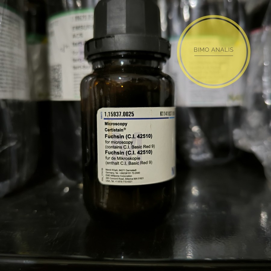 Jual Fuchsin for microscopy 25gr MERCK 115937 | FUCHSIN | FUCSIN | Shopee Indonesia