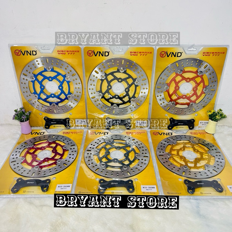 Jual PIRINGAN DEPAN CAKRAM VND 777 260MM MIO SPORTY MIO OLD SOUL OUT ...