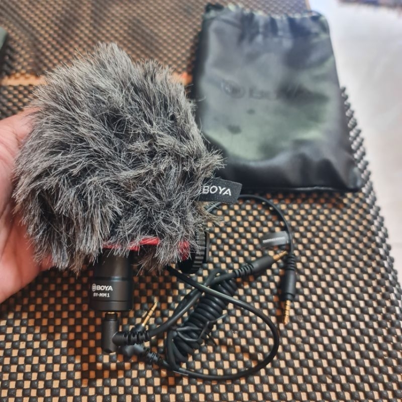 Jual MIC EXTERNAL BOYA BY-MM1 LIKE NEW SUPER MURAH ORIGINAL BOYA BISA ...