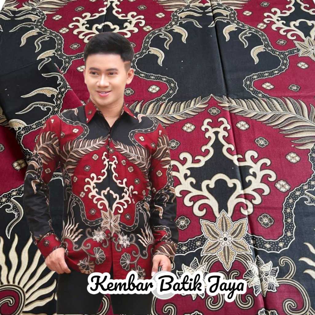 Jual Kain batik printing motif kenzo kain batik bahan baju kain meteran ...