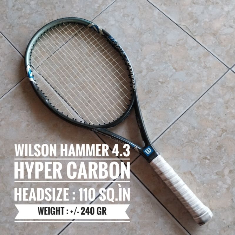 Jual Wilson Hammer 4.3 110 +/-240gr raket tenis | Shopee Indonesia