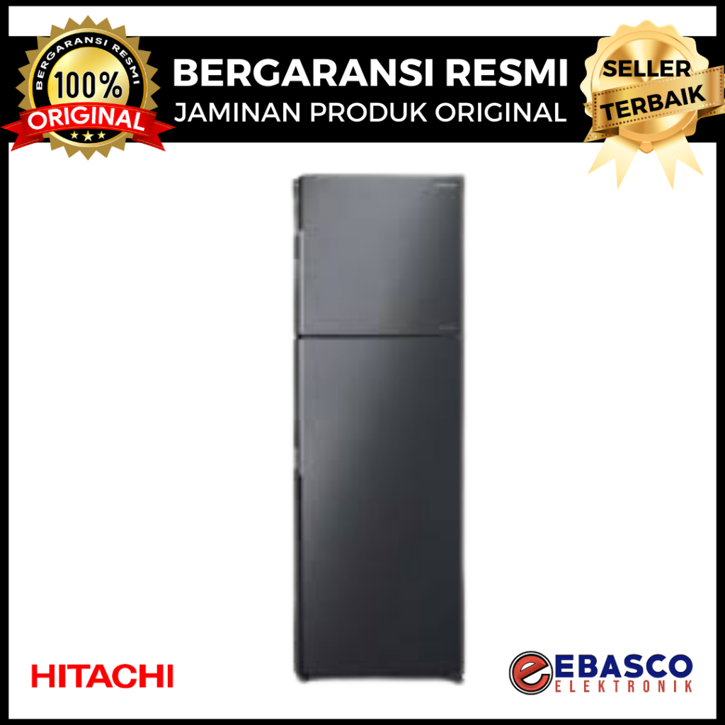 Jual Hitachi Kulkas 2 Pintu R-H24PGD7 BBK Kapasitas 223 Liter | Shopee Indonesia