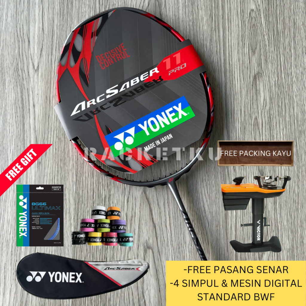 Jual Raket Badminton YONEX ARCSABER 11 PRO ORIGINAL MADE IN JAPAN | Shopee Indonesia