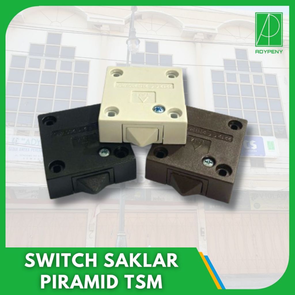 Jual Switch Saklar Kotak Piramid Pintu Lemari Geser Sliding TSM ...