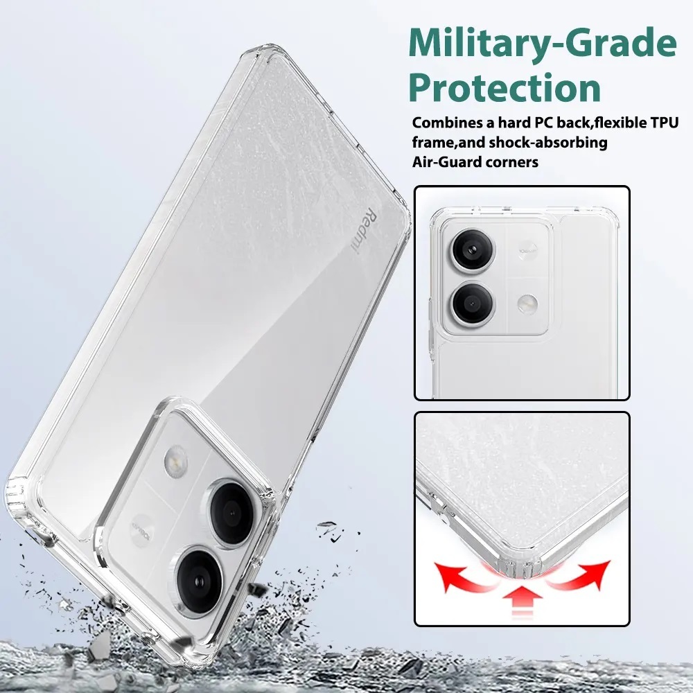 Jual Acrylic Case Xiaomi Redmi Note 14 5G / 14 PRO 5G / PRO+ 5G / 13 4G ...