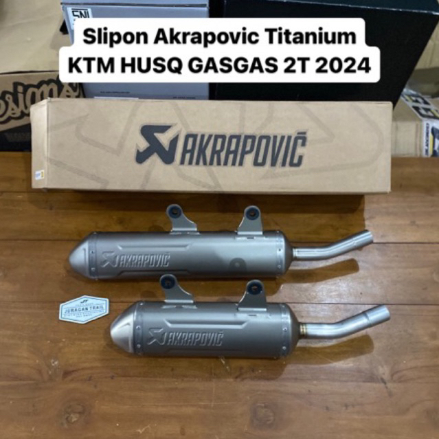 Jual SLIP ON AKRAPOVIC 2024 KTM HUSQVARNA GASGAS ORIGINAL | Shopee ...