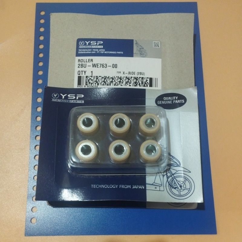 Jual YSP ROLLER STANDAR SET X-RIDE (2BU) /X-RIDE 115 /ROLER OEM SET ...