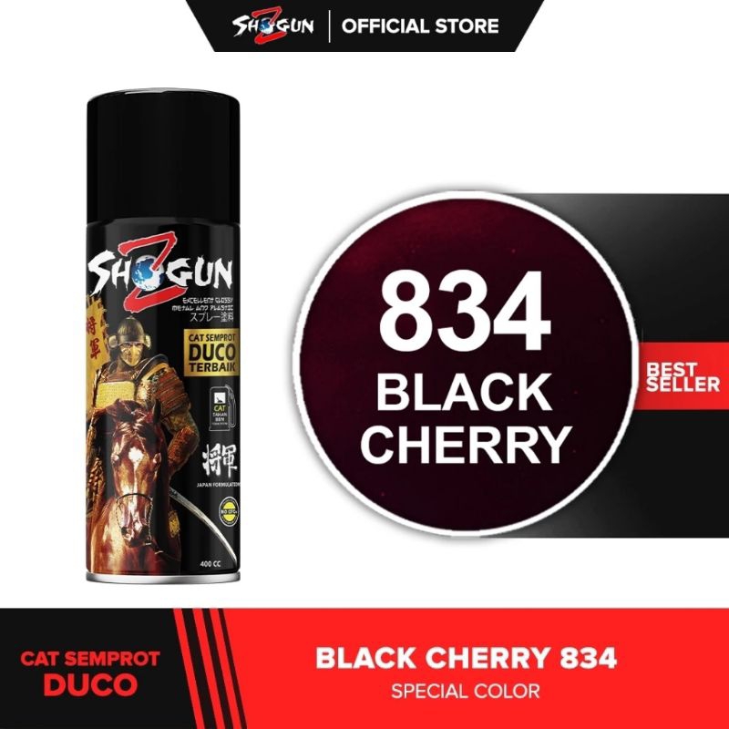 Jual CAT SEMPROT DUCO SHOGUN Z 834 BLACK CHERRY SPRAY PAINT DARK SERIES ...