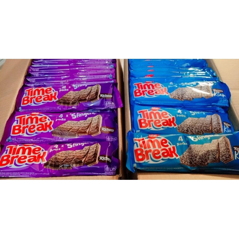 Jual Nabati Wafer time break chocolate dan kelapa 64gr | Shopee Indonesia