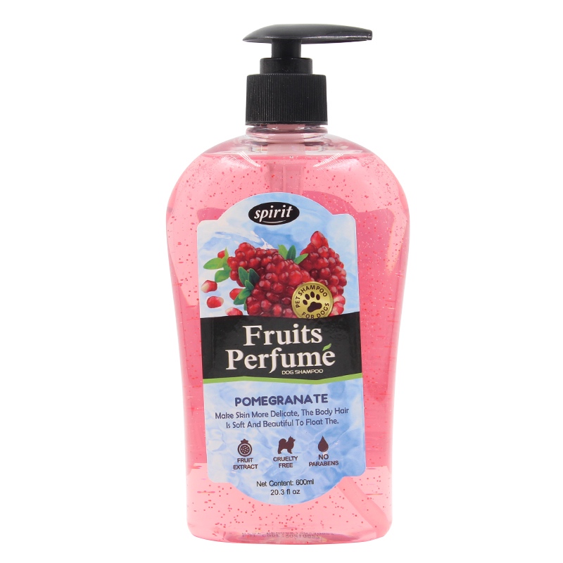 Jual Spirit Fruits Perfume Dogs Shampoo Pomegranate 600 ML - Shampoo ...