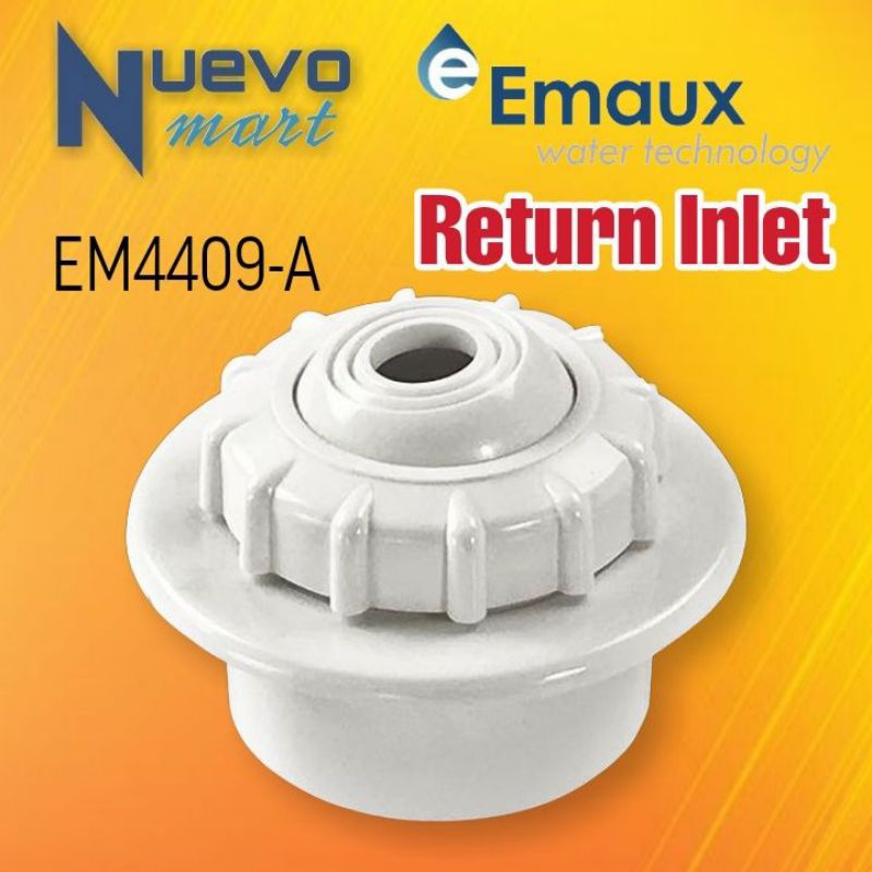 Jual EMAUX Inlet Kolam Renang Wall Return Concrete Pool 1,5" EM4408A 2 ...