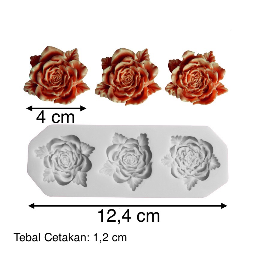 Jual Cetakan Pudding Bunga Viral Puding Jelly Estetik Flower Cetakan ...