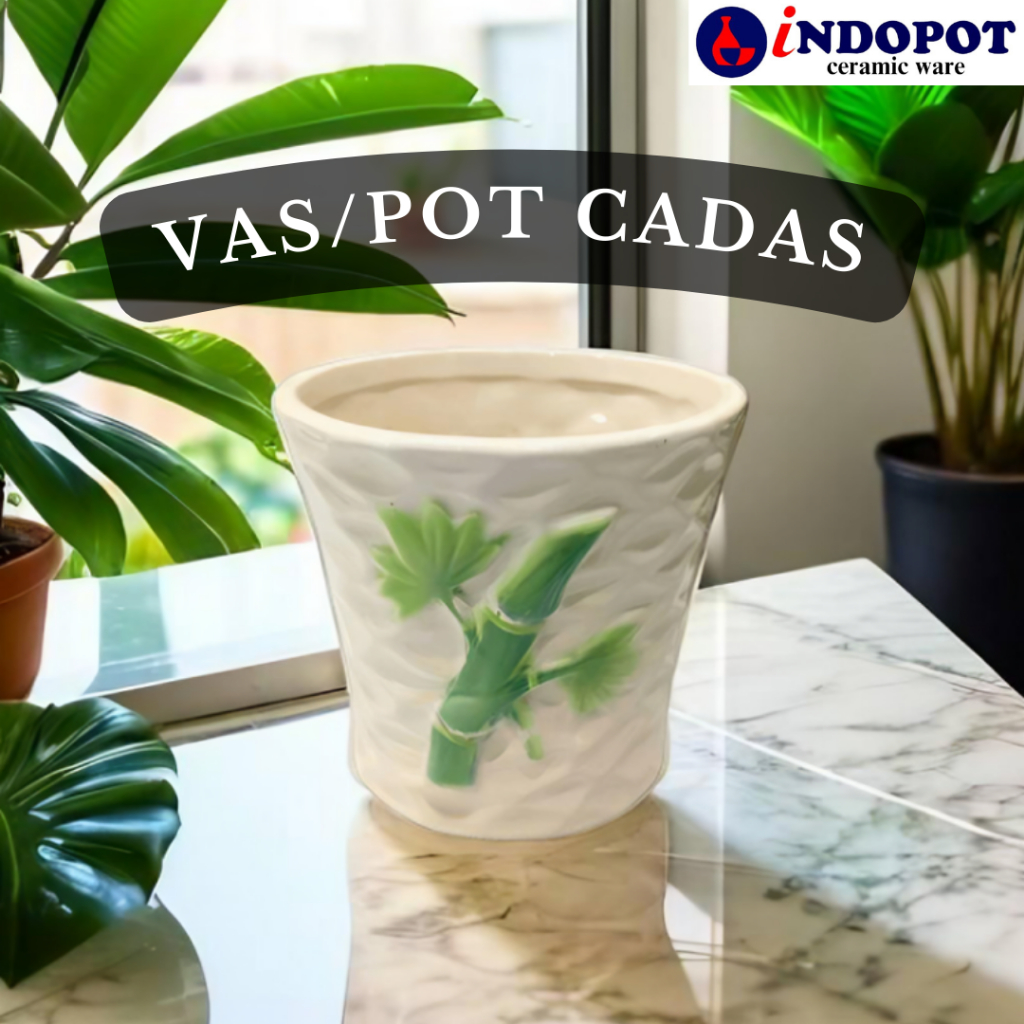 Jual Vas Pot Keramik Model Cadas bisa untuk dekorasi rumah berbagai ...