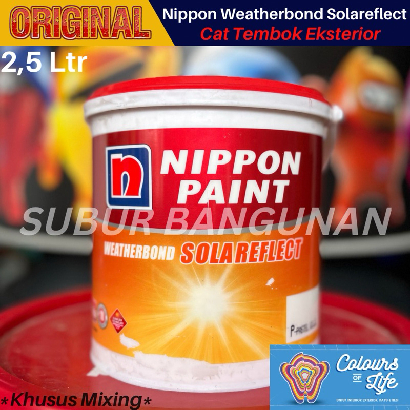Jual Nippon Paint Weatherbond Solareflect Soft Cushion NP YO 1223 P 2,5 ...