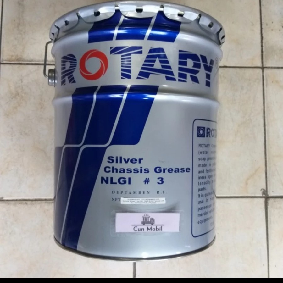 Jual Gemuk grease Rotary Silver kuning CG101 Chassis Grease 15 kg ...