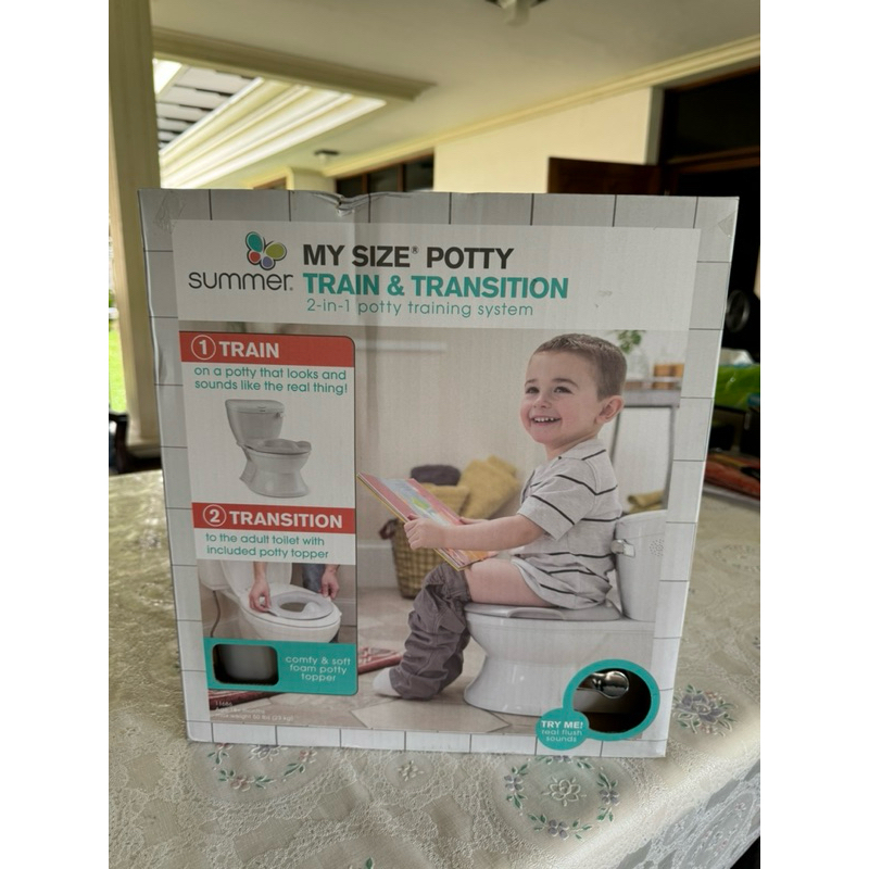 Jual Summer My Size Potty Train - White (NEW) | Shopee Indonesia