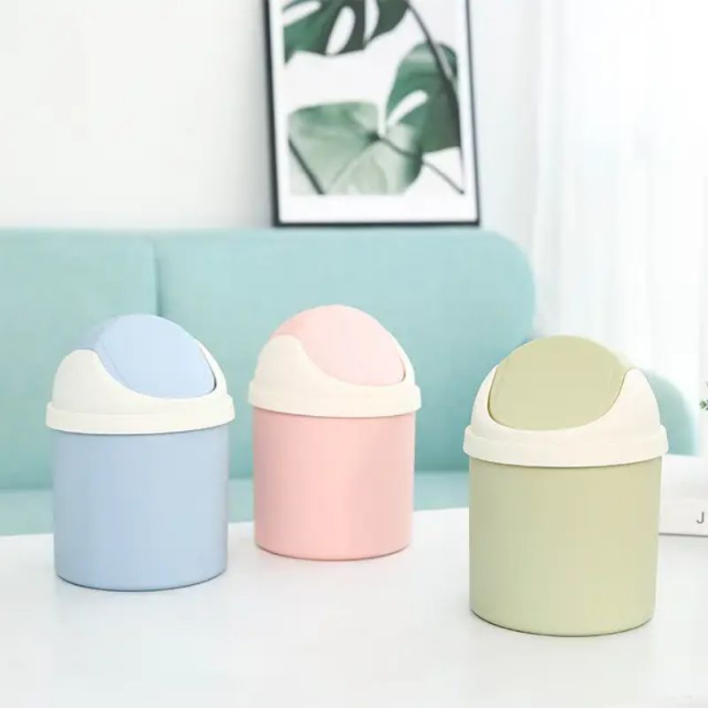 Jual HMO - Tempat Sampah Mini Tong Sampah Mini Lucu Aesthetic Tempat Sampah Kecil Meja Mobil ...