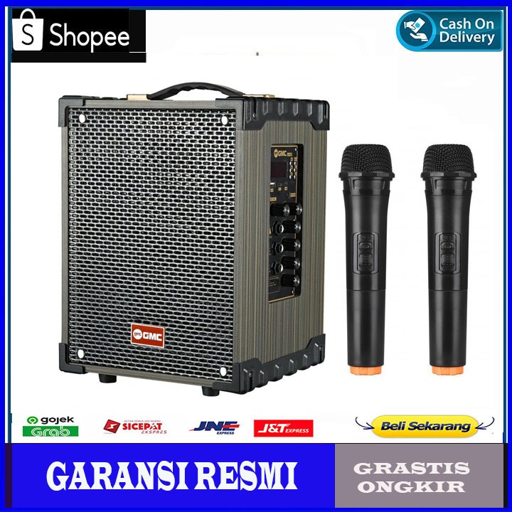 Jual Speaker Bluetooth GMC 899P Speaker Portable Indor Outdor Plus 2 ...