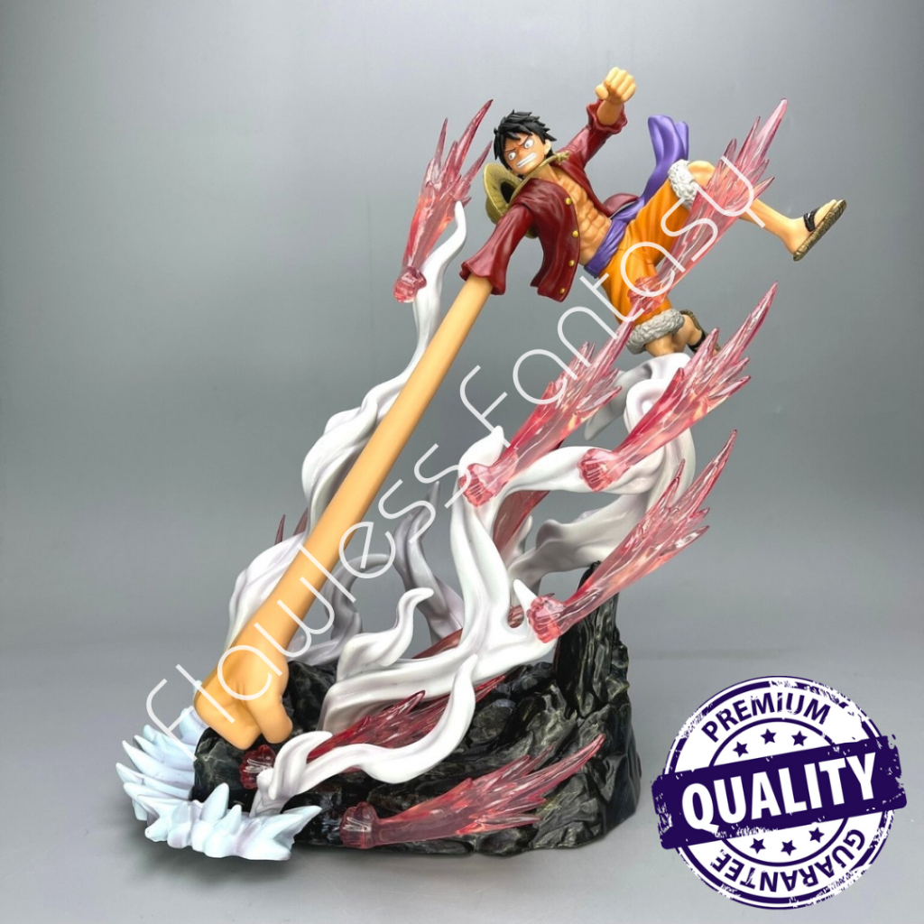 Jual One Piece Monkey D Luffy Gear 2 Long Hand Jet Pistol Anime Action ...