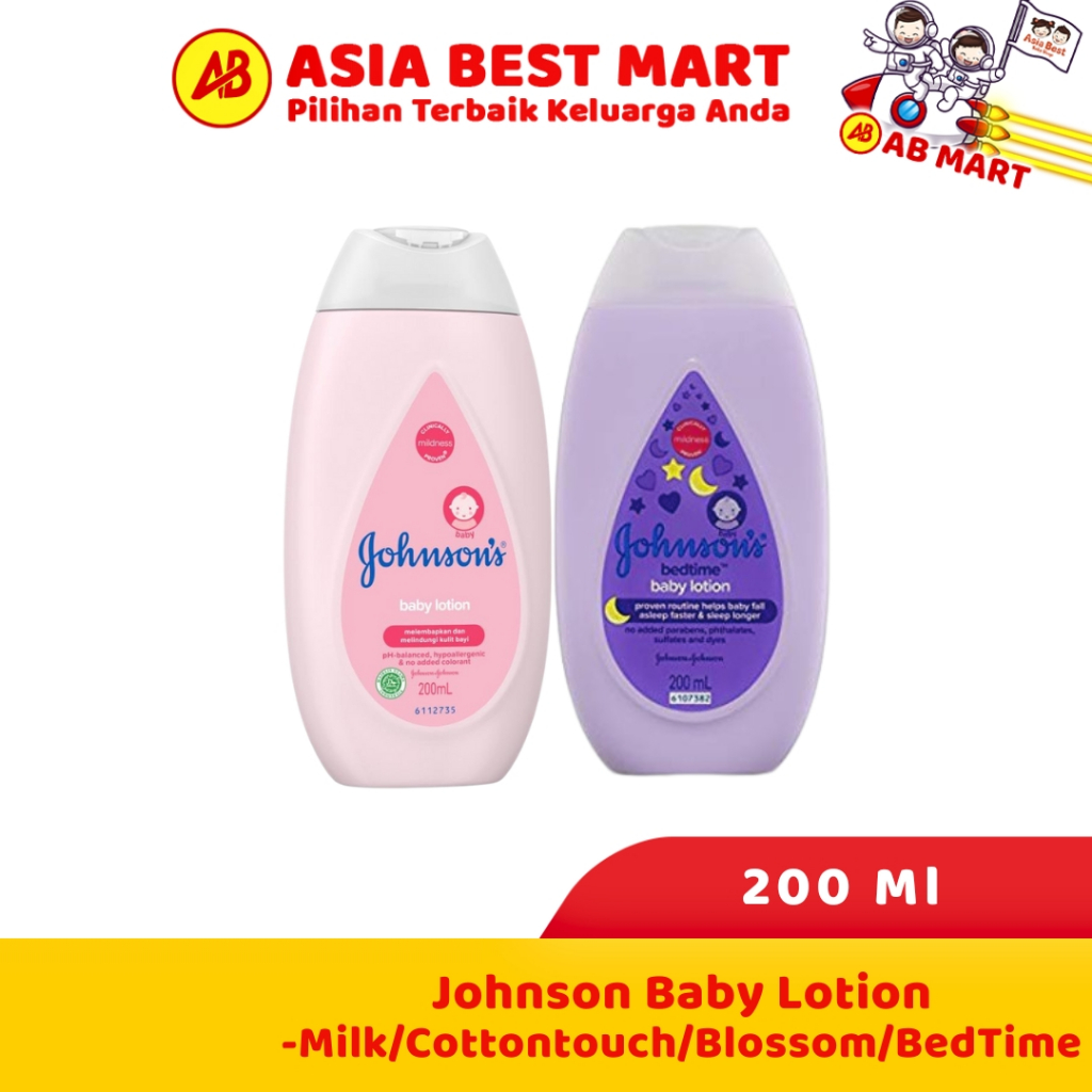 Jual Johnson Baby Lotion Milk rice Cottontouch Bed Time 200 Ml Lotion ...