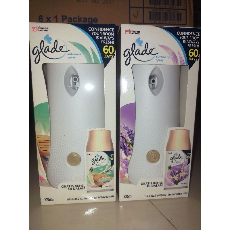 Jual Glade Air Freshener Matic Device + Refill 225ml | Shopee Indonesia