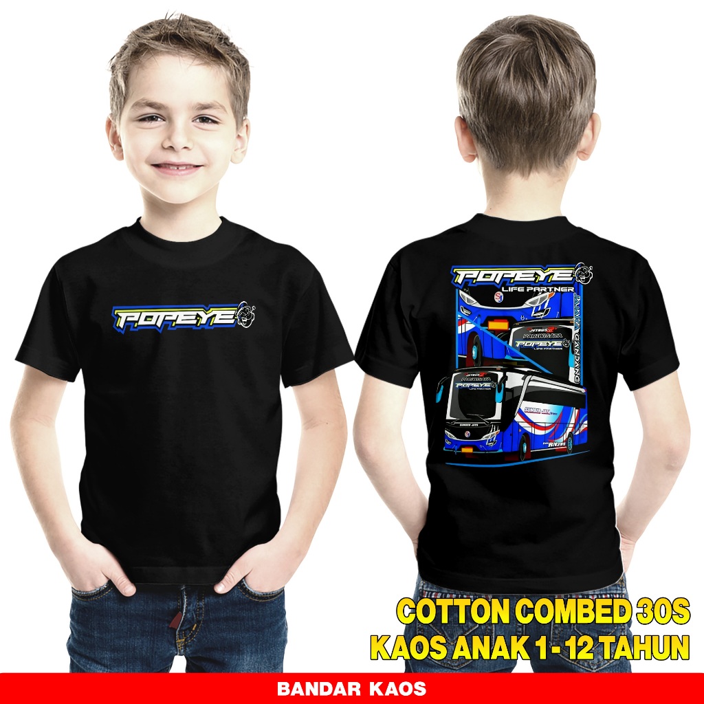 Jual Bandar Kaos Anak Motif Bus Popeye - Baju Anak Usia 1 Tahun Sampai 12 Tahun - Baju Bismania ...