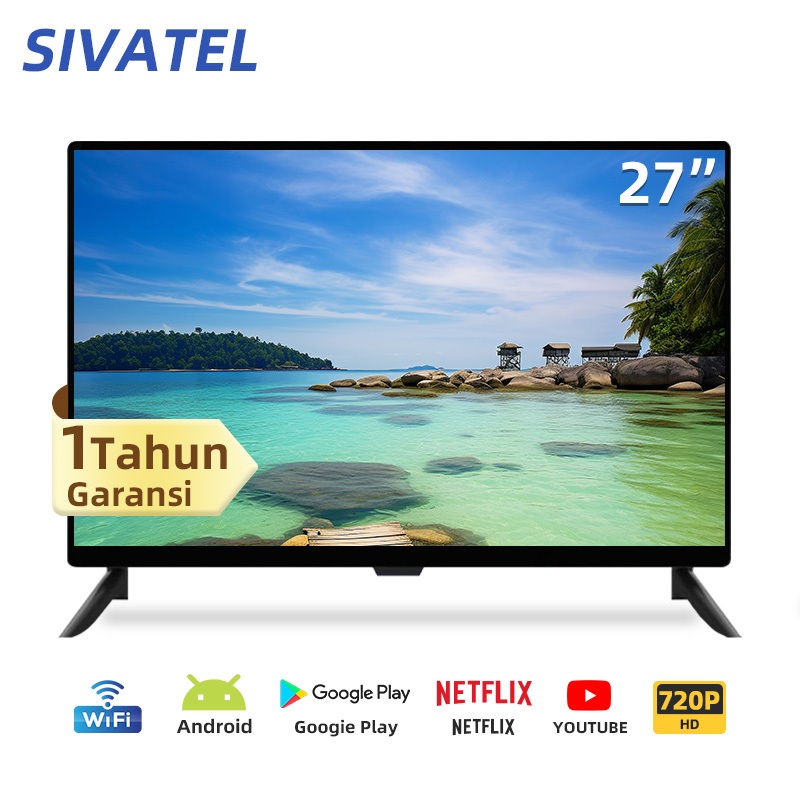 Jual Sivatel TV Led Smart Digital 27inch 30inch 32 inch FHD Ready LED Murah Meriah Smart Televis ...