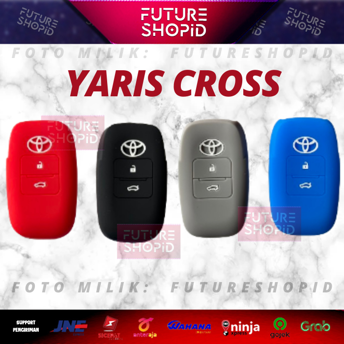 Jual Sarung Remote Yaris Cross Cover Kunci Keyless S Hybrid GR Toyota ...