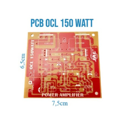 Jual PCB POWER AMPLIFIER OCL 150WATT | Shopee Indonesia