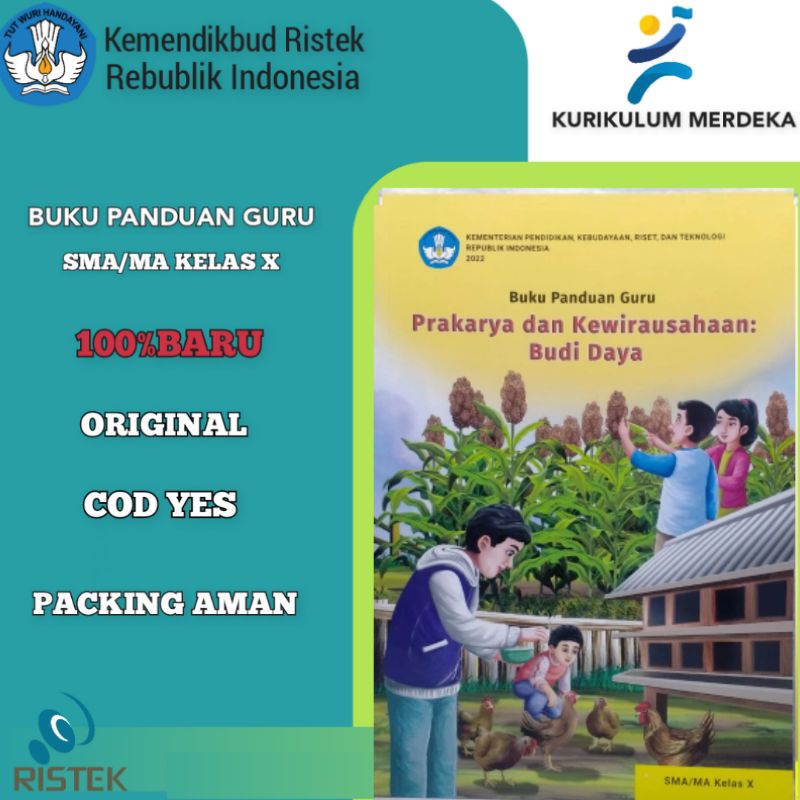 Jual Buku GURU Prakarya Dan Kewirausahaan BUDI DAYA SMA/MA Kelas 10 Kurikulum Merdeka ...