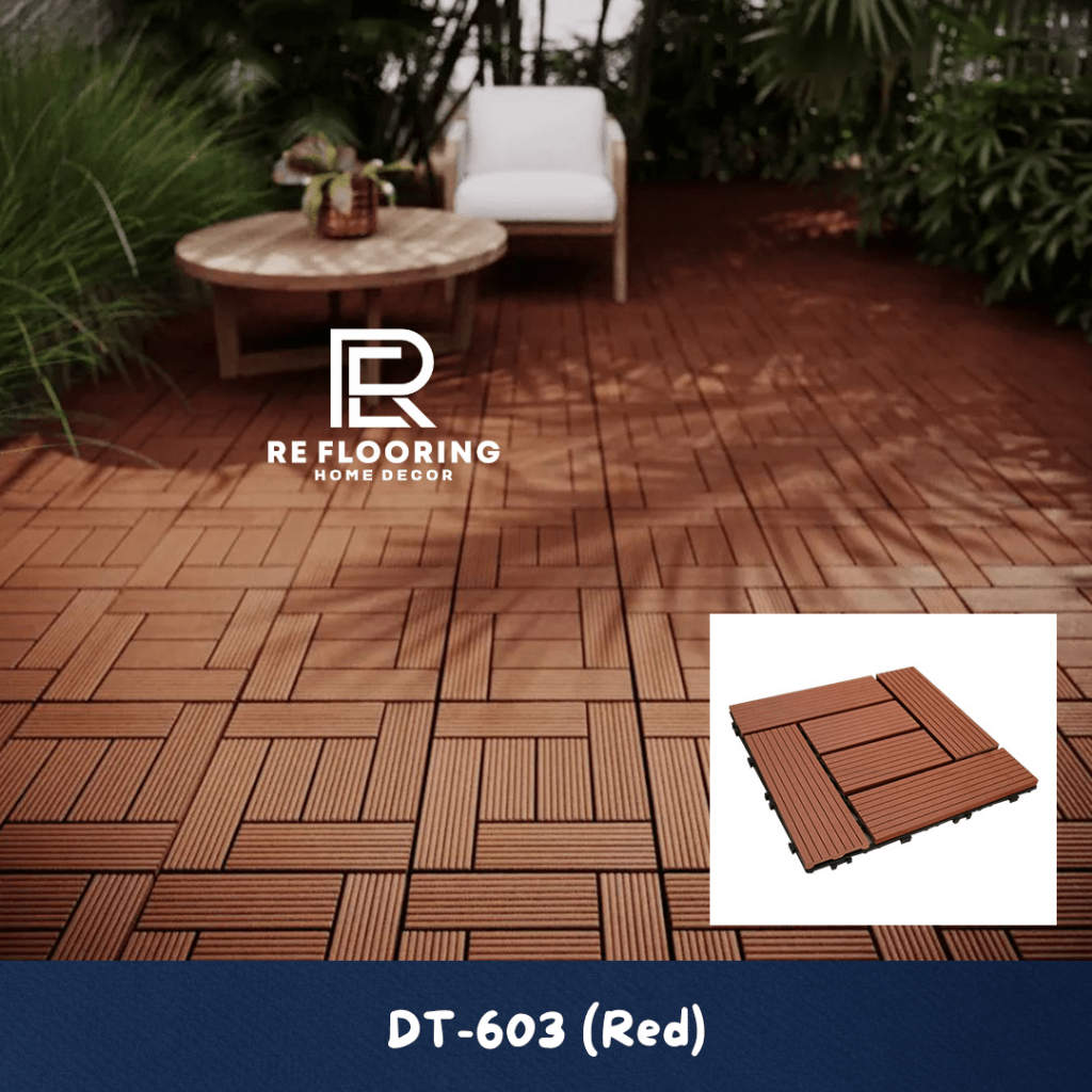 Jual WPC Decking Tile DIY LAIV - Lantai Kayu | Shopee Indonesia