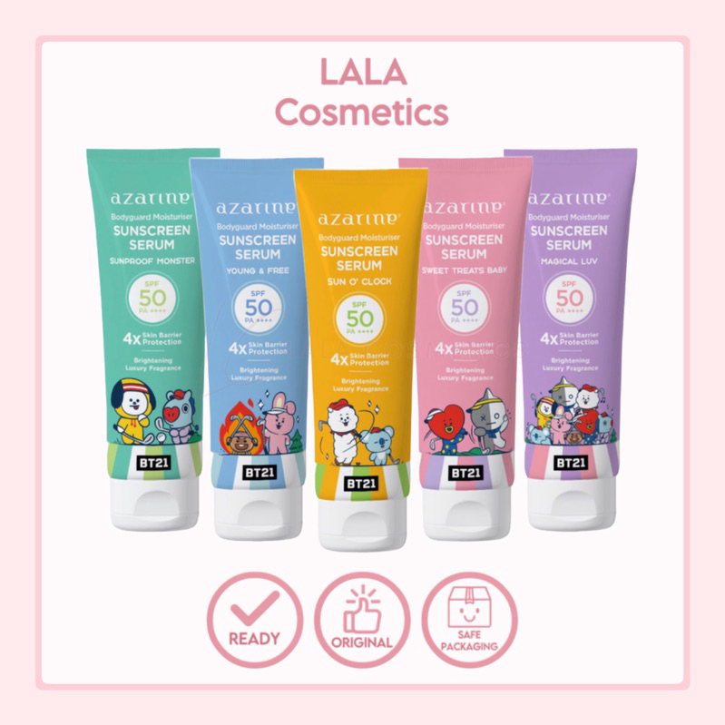 Jual AZARINE Body Guard Moisturizer Sunscreen Serum SPF 50 PA ...