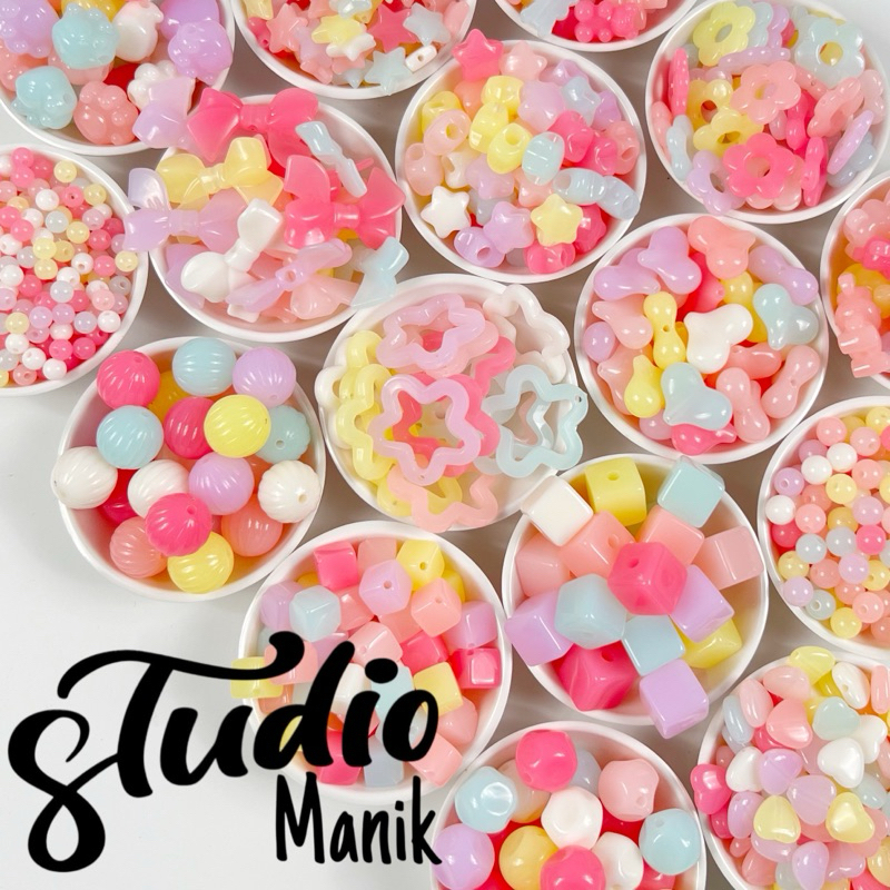 Jual Manik Mote Jelly Bintang Love Pita Candy Land Series (15 Gram ...