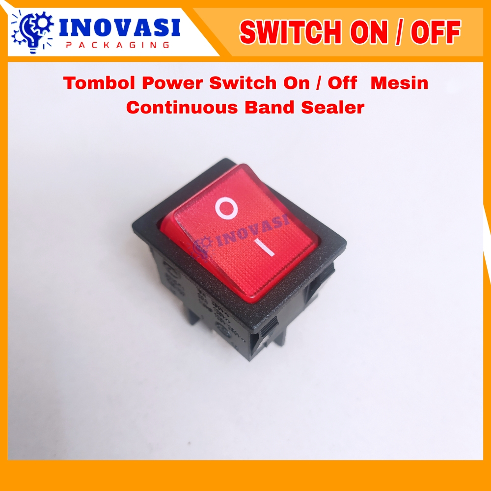 Jual Tombol Power On-Off / Saklar On-Off Continuous Band Sealer ...