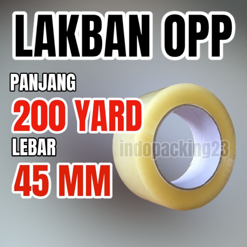 Jual LAKBAN 200Y - 45MM/ LAKBAN JUMBO 200 Y - 45 MM/ LAKBAN MURAH ...