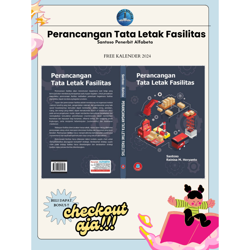 Jual Buku Perancangan Tata Letak Fasilitas - Santoso Penerbit Alfabeta ...