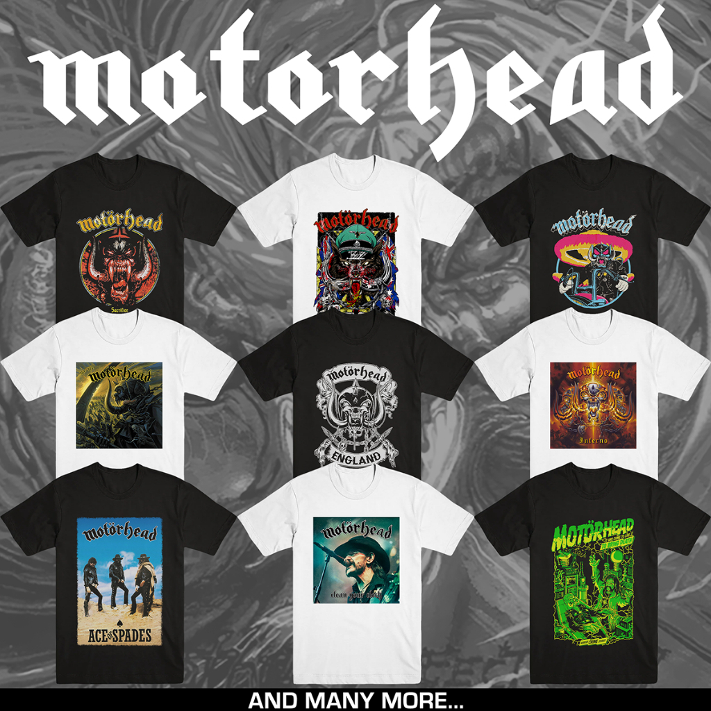 Jual MOTORHEAD | T-SHIRT BAND | HEAVY METAL | MERCHANDISE | Shopee ...