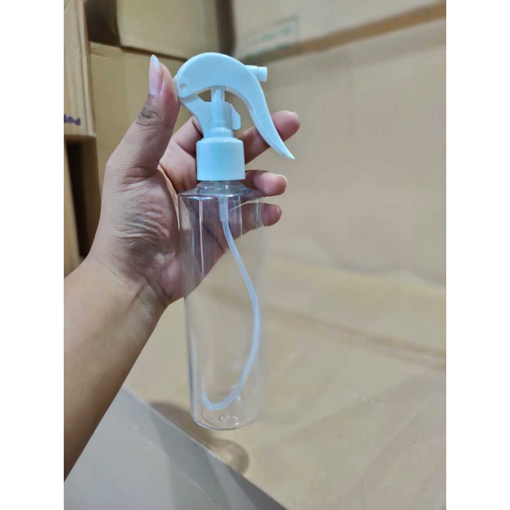 Jual Botol Trigger / Botol Hand Sanitizer / Disinfektan / Sabun Mini Spray Bening Tebal | Shopee ...
