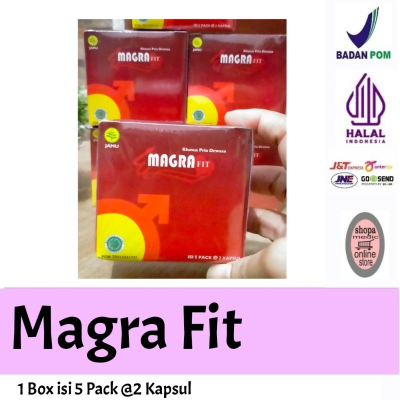 Jual MAGRA FIT Original( isi 5 Pack @ 2 Kapsul ) | Shopee Indonesia