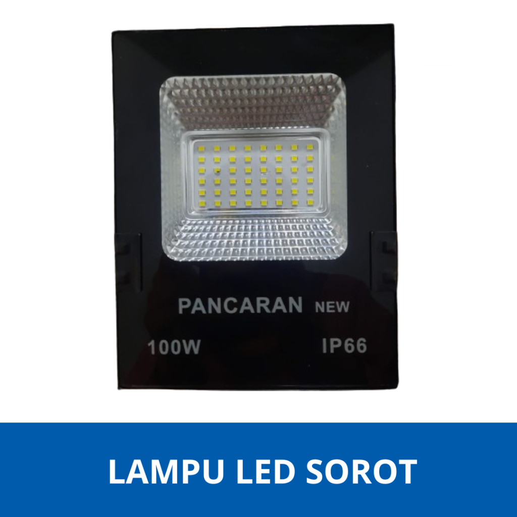 Jual LAMPU LED SOROT//LAMPU TEMBAK FLOOD LIGHT//PANCARAN SOROT 10W 20W 30W 50W 100W WHITE ...