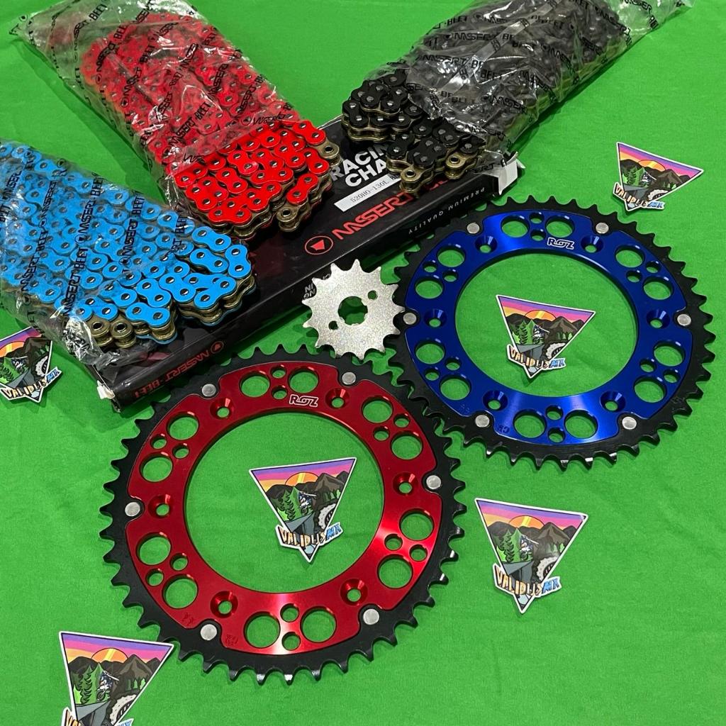 Jual Gear set CRF 150 520 ROZ + Rantai Warna Nassert Beet O Ring ...