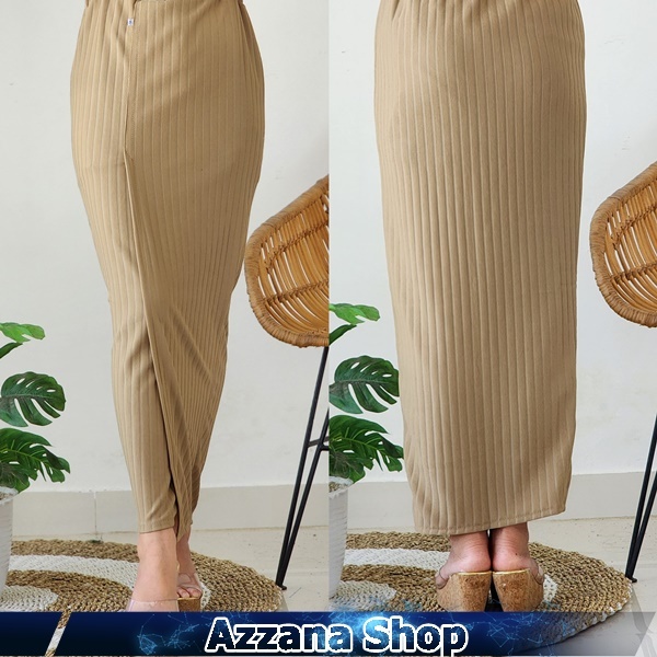 Jual Rok Rajut Premium Tebal / Rok Rajut Panjang / Rok Kerja Rajut ...