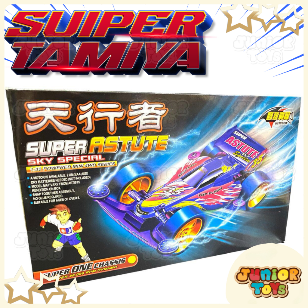 Jual Mainan Mobil Tamiya Replika Astute Magnum Saber Mobilan 4WD Series ...