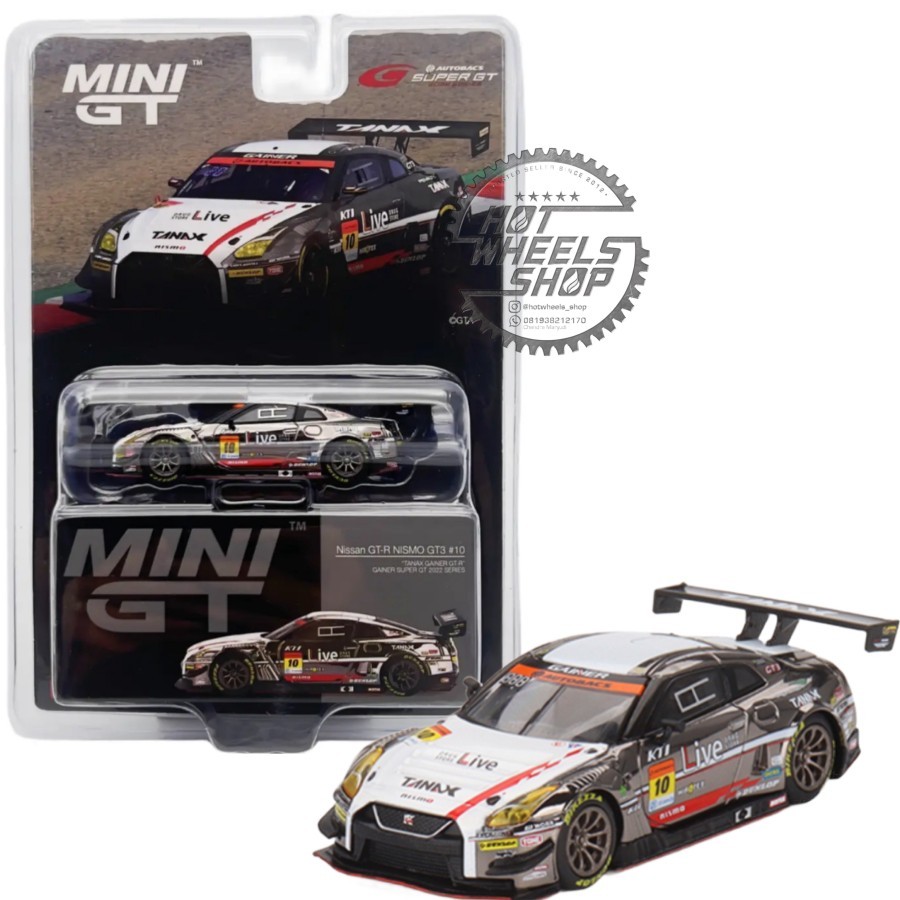Jual MINI GT 540 NISSAN GT-R NISMO GT3 TANAX GAINER 2022 SUPER GT ...