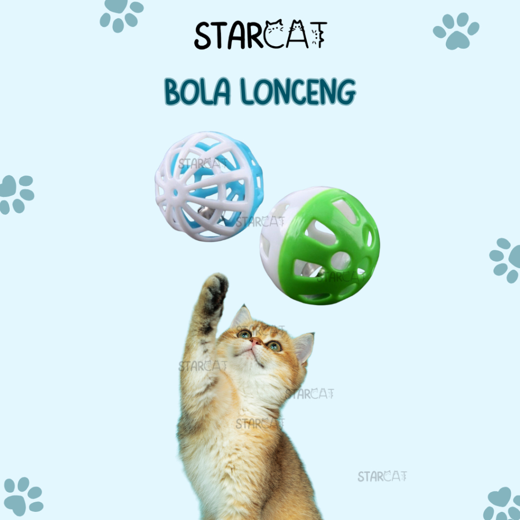 Jual SC Bola Lonceng Mainan Kucing Bunyi Putar Bersuara | Shopee Indonesia